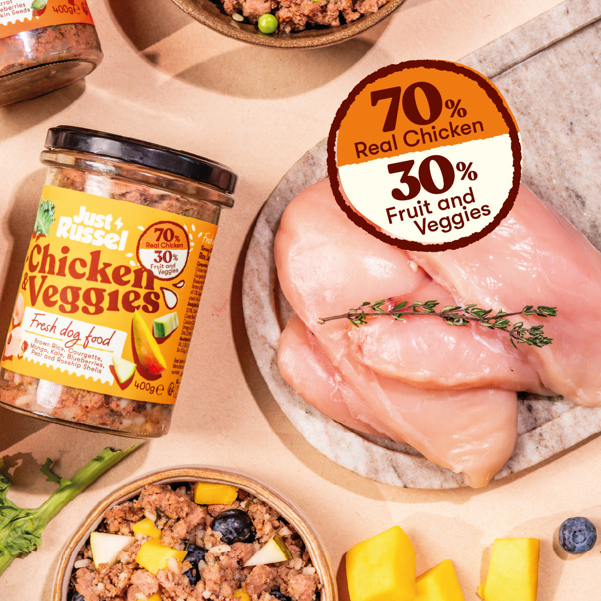 Verse hondenvoeding - Mixpack – Just Russel Shop